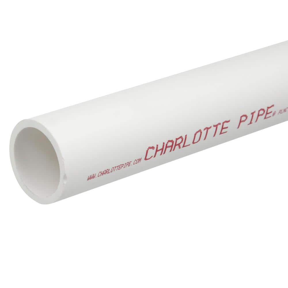 Charlotte Pipe 1-1/4 in. x 2 ft. PVC DWV Sch. 40 Pipe PVC 07100 0200 ...