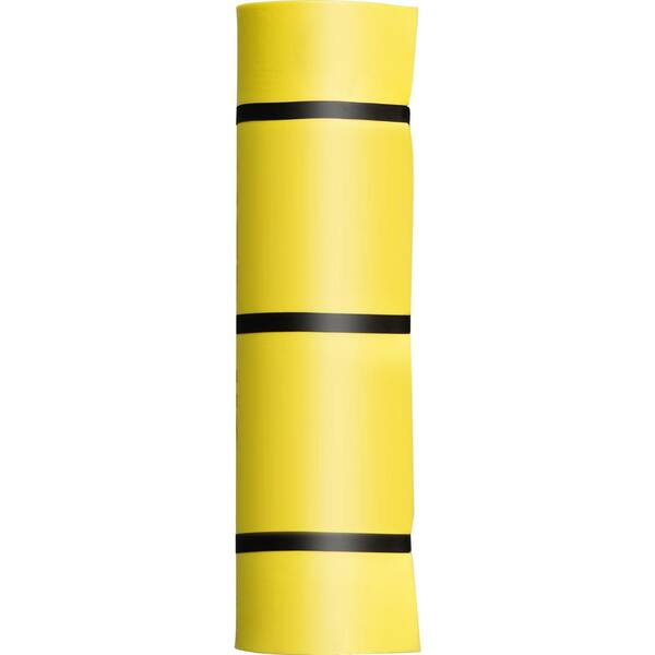 Huluwat Yellow 18 ft. x 6 ft. 3-Layer Tear-Resistant Plastic Floating ...