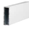 ASSURA 1 in. x 4 in. x 62 in. White Aluminum Mull Bar YT1040W-62 - The ...