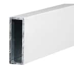 ASSURA 1 in. x 4 in. x 62 in. White Aluminum Mull Bar YT1040W-62