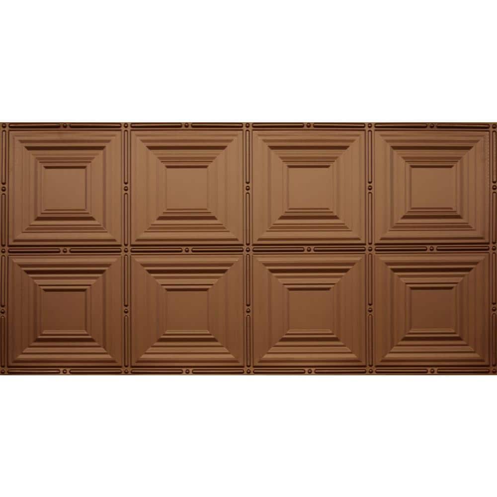 Global Specialty Products Dimensions 2 ft. x 4 ft. Glue Up Tin Ceiling ...