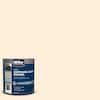 BEHR PREMIUM 1 qt. #70 Linen White Satin Enamel Urethane Alkyd Interior ...