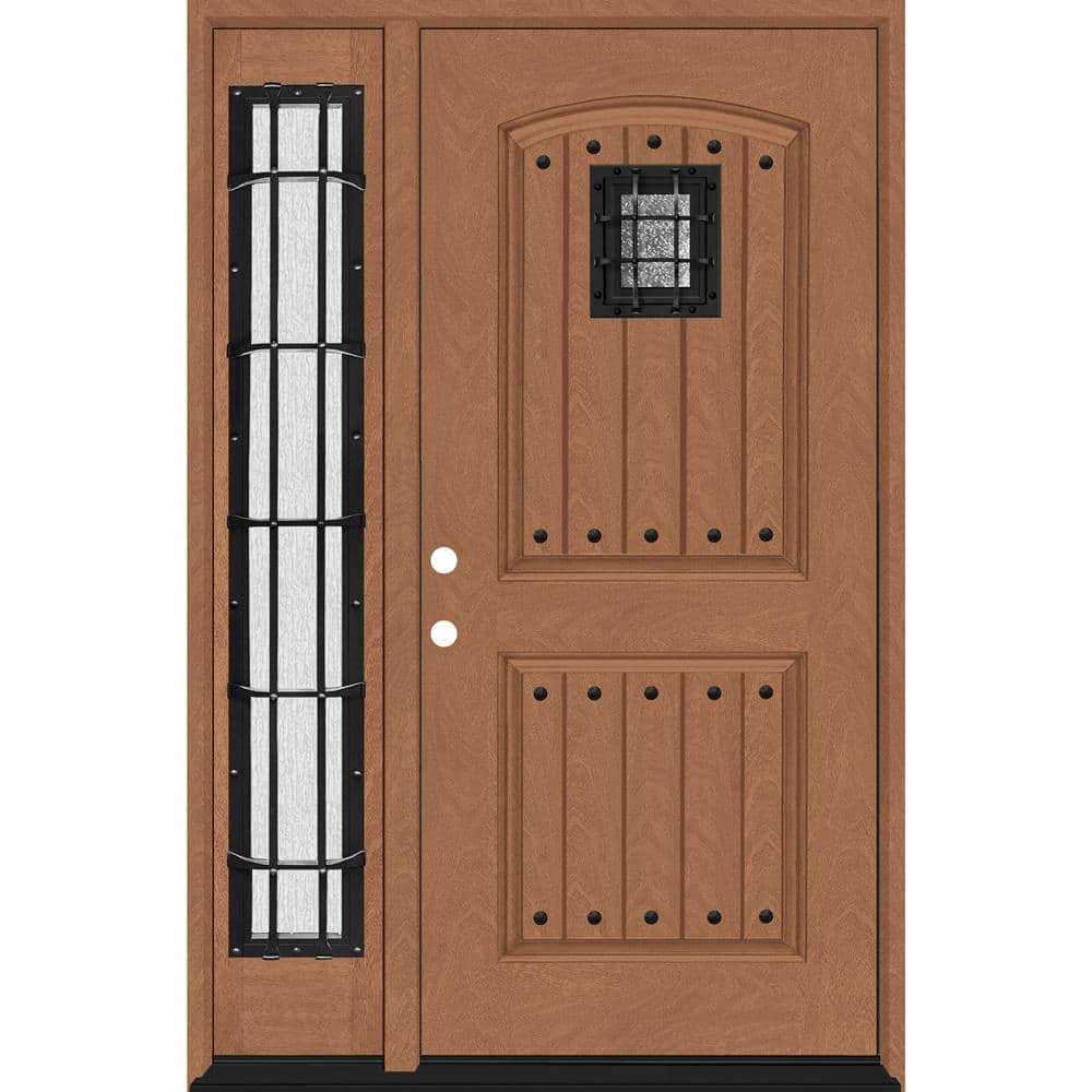 Steves & Sons Regency 51 in. x 80 in. 2Panel Plank Cavalier Speakeasy ...