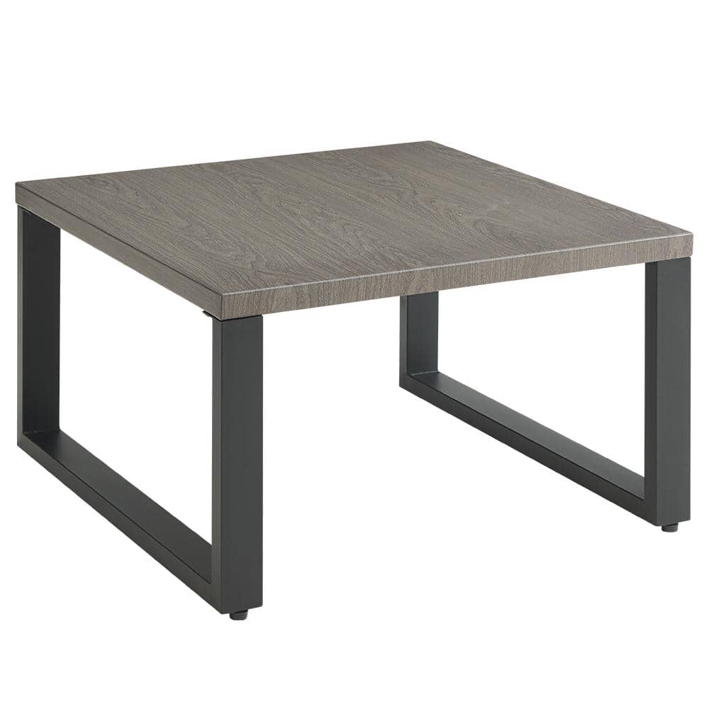 Pocassy U-shaped square coffee table patio side table Gray PJ157 - The ...