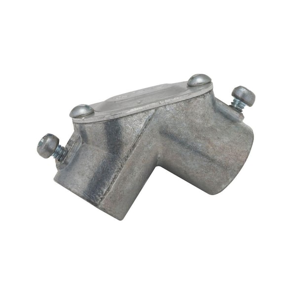 RACO EMT 3/4 in. 90 Degree Pull Elbow 2753-10 - The Home Depot