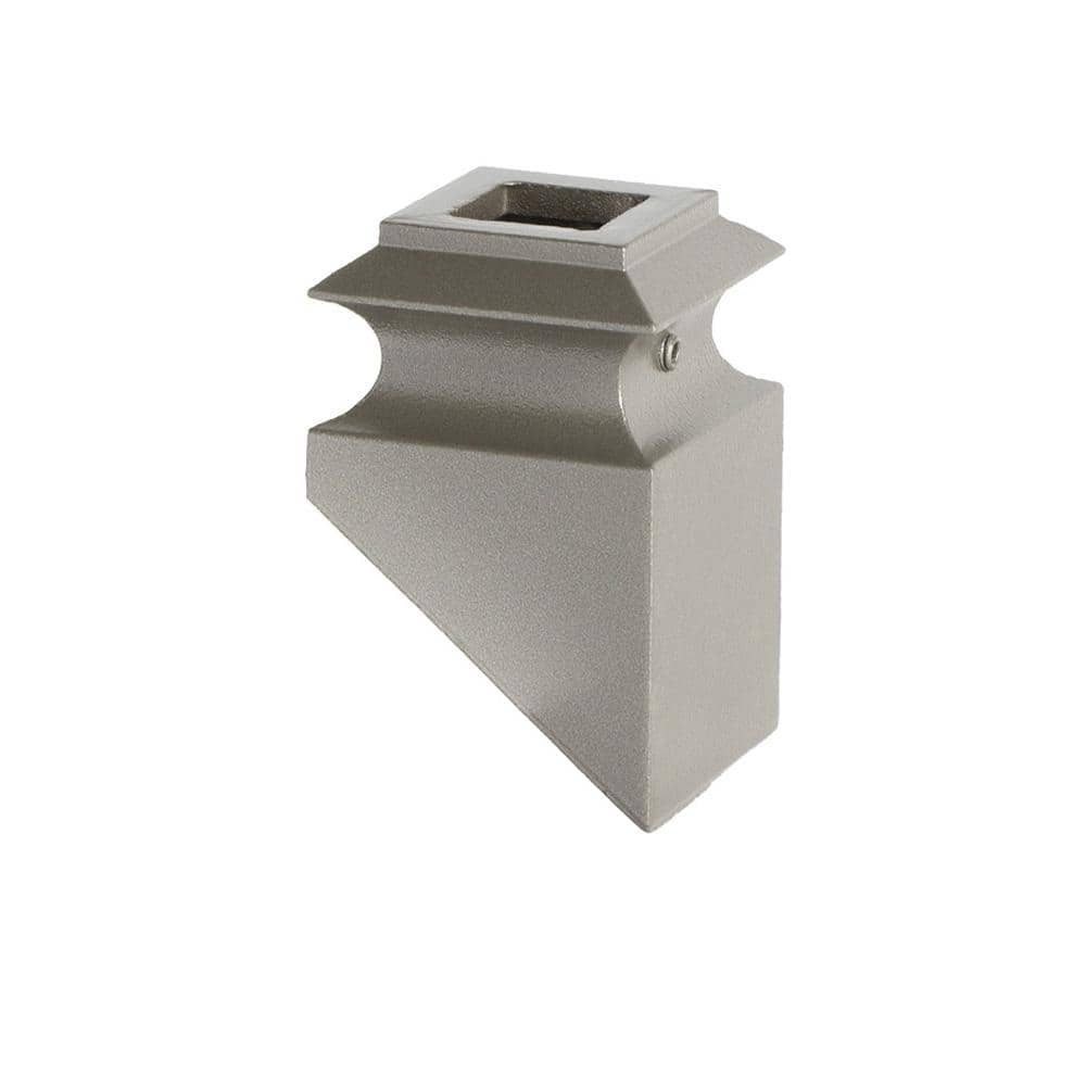 HOUSE OF FORGINGS Ash Grey 34.3.2 Angled Base Shoes for 3/4 in. Square ...