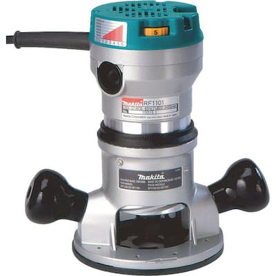 Makita 2-1/4 HP Router Kit with Plunge Base-RF1101KIT2 - The Home Depot