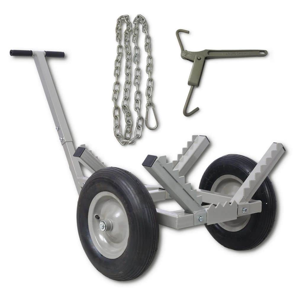 Miscool Ami 16 in. Pneumatic Wheels With Choker Chain 440 lbs. Log ...