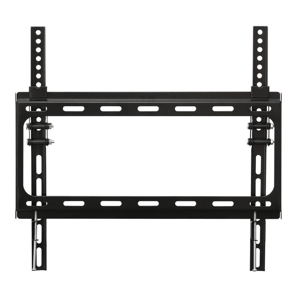 Furinno Modern Wall Mount TV Bracket for TV in Black FRLB001BK - The ...