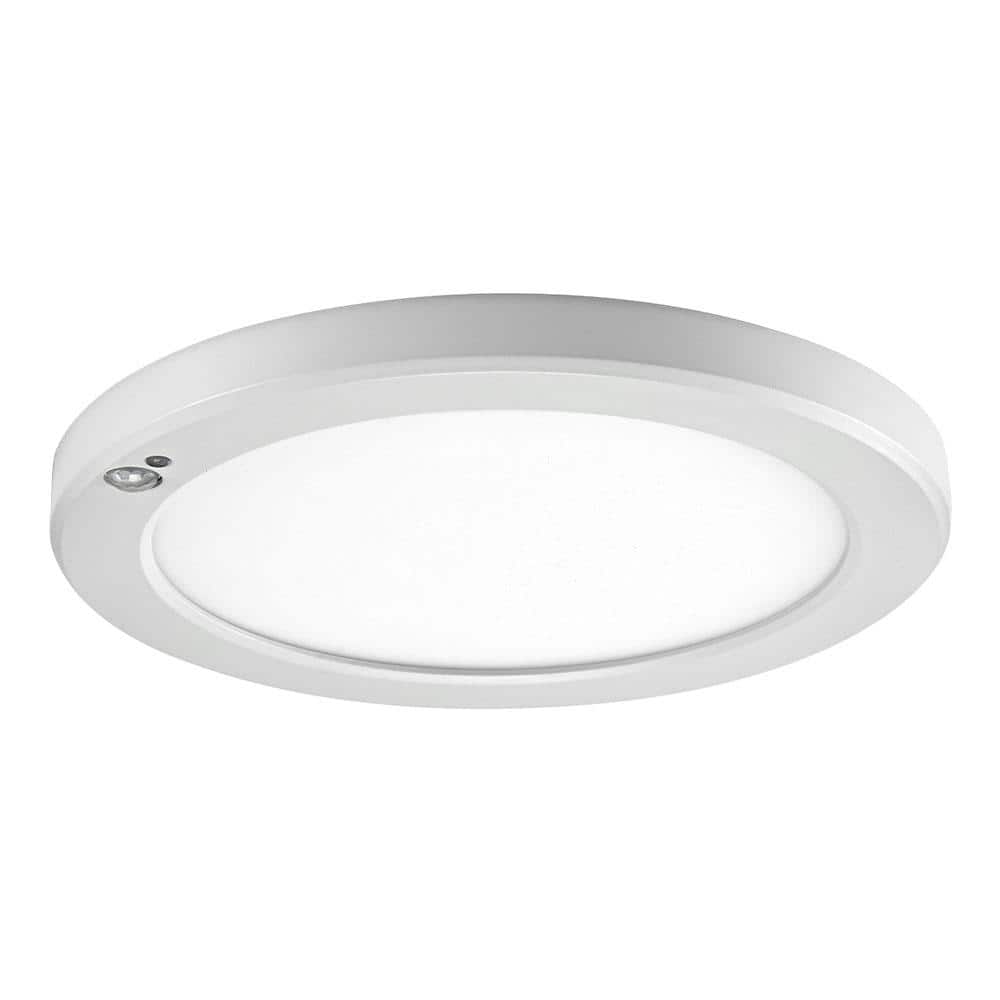 Leviton 8 in. LED Specialty Downlight with Motion Sensor, White R02 ...