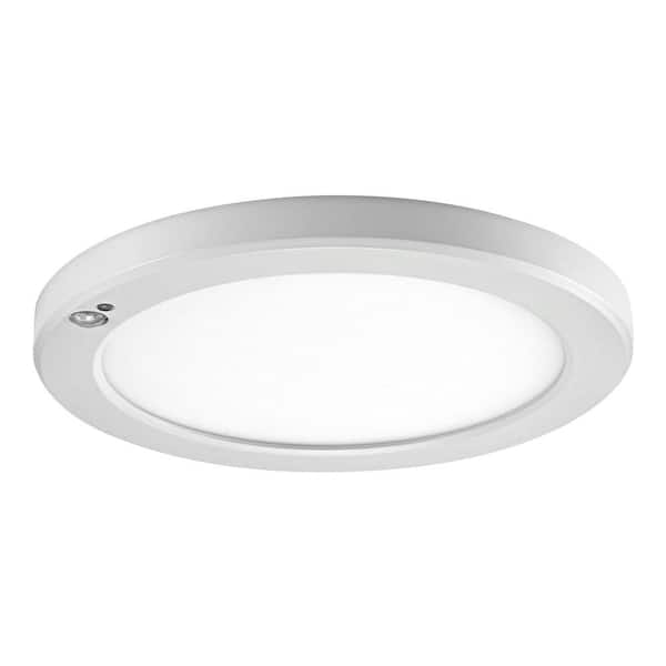 Leviton 8 in. LED Specialty Downlight with Motion Sensor, White R02 ...