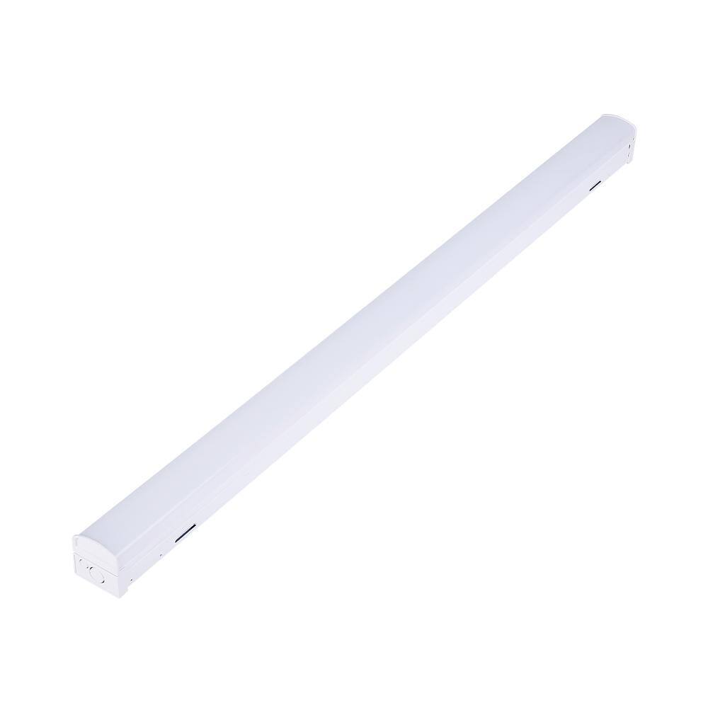 Viribright 25/38/45-Watt CCT Selectable 4 ft. 5870 Lumen Linear Strip ...