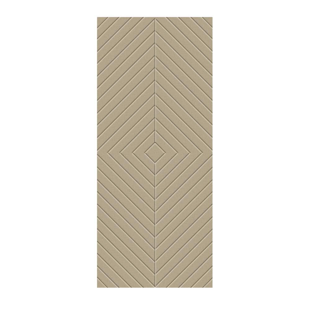 CALHOME 42 in. x 96 in. Hollow Core Unfinished Composite MDF Interior ...