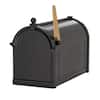 Whitehall Products Streetside Mailbox in Black 16018 - The Home Depot