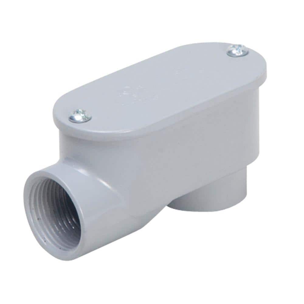 RACO Rigid/IMC 1 in. Type SLB Conduit Body EASLB-3B-3 - The Home Depot