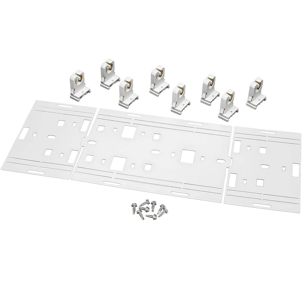 ETI LIGHTING 8 ft. to 4 ft. Strip T8 Conversion Kit with Non Shunted ...