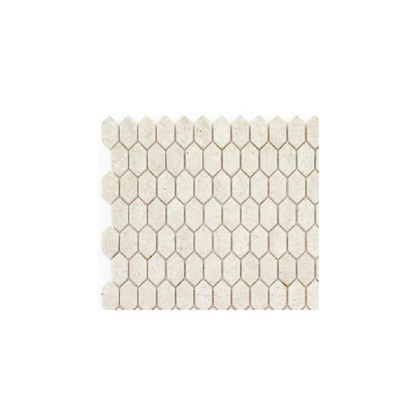 Jeffrey Court Take Home Tile Sample - Serenity Marfil 4 in. x 4 in ...