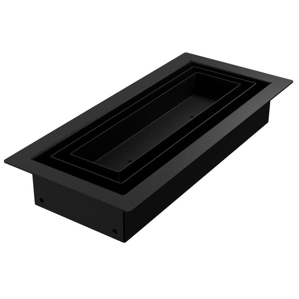 FITTES Framed Floor Vent [Luxe+] 4 in. x 10 in. AV4X10BLK-HP - The Home ...