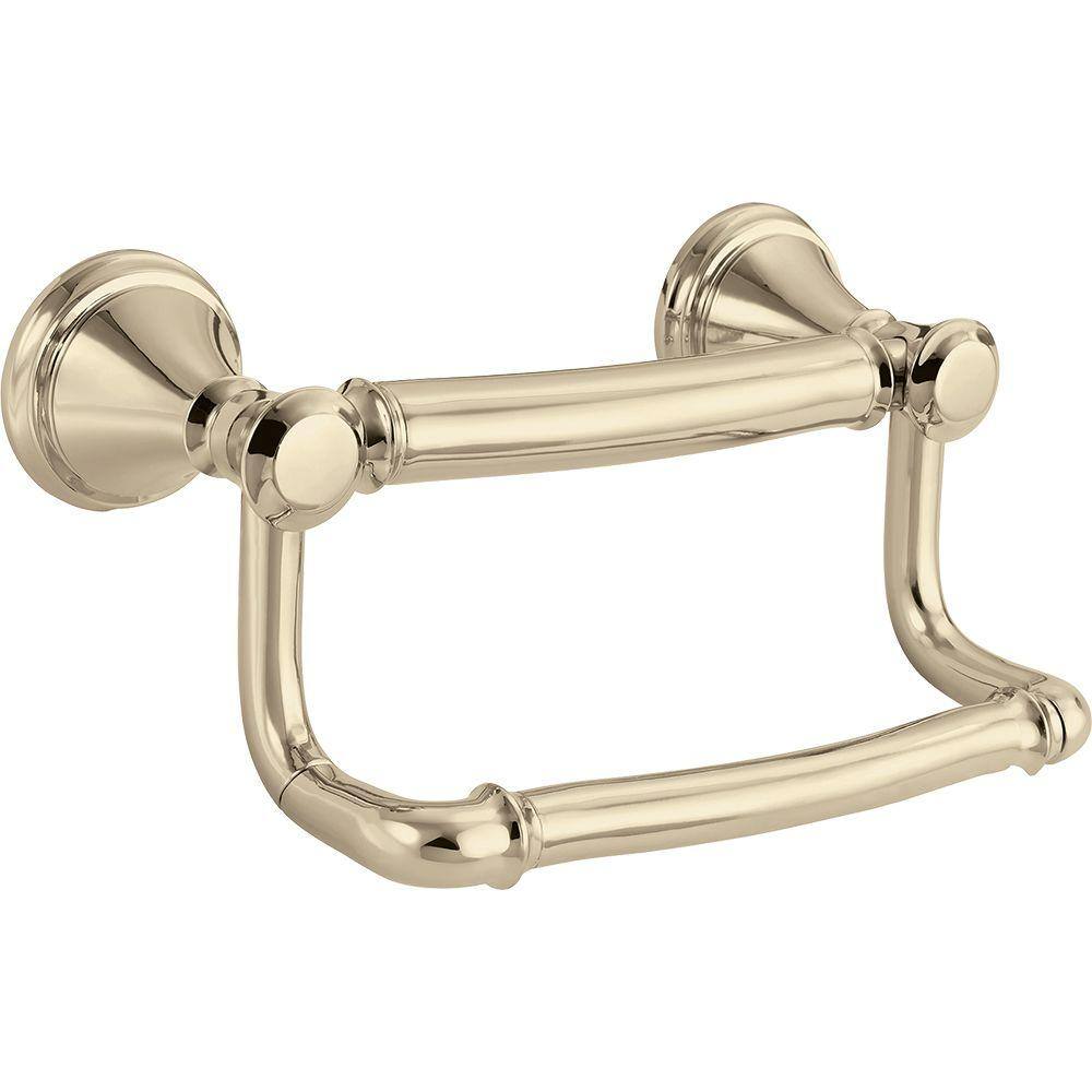 Delta Decor Assist Traditional 6 in. Double Post Toilet Paper Holder ...