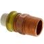NIBCO 1/2 in. CPVC-CTS and Copper Slip x MIPT Transition Union C47334HD12
