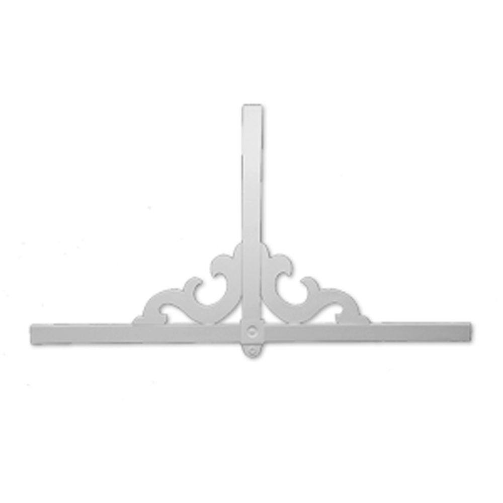 Fypon 1 1 4 In X 96 In X 51 5 8 In Polyurethane Gable Pediment Kit