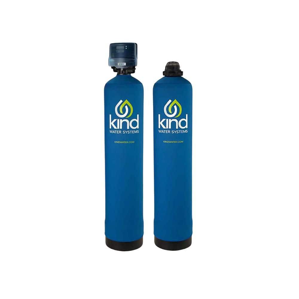 KIND Whole House Well Water Filtration and Salt-Free Softener Combo WS ...