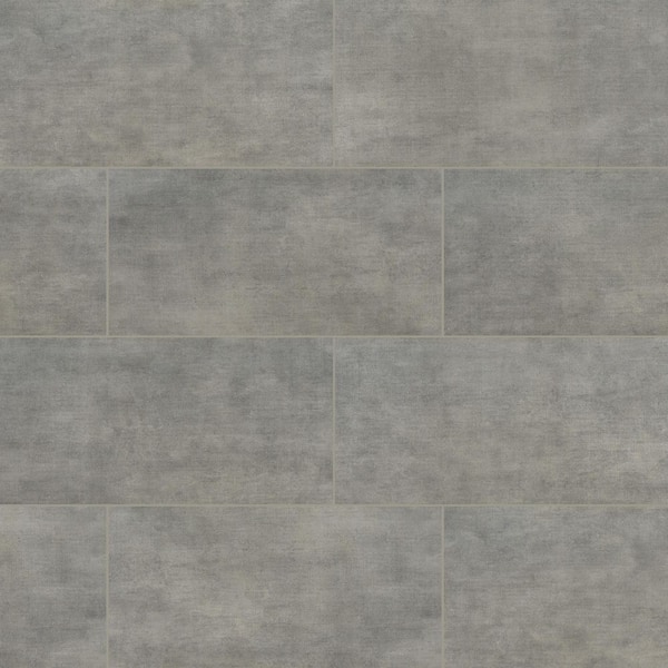 MSI UrbanSlat Marmi Grey 16 in. x 48 in. Satin Fluted Ceramic Wall Tile ...