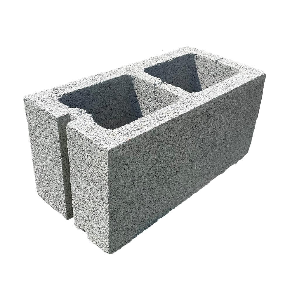 Oberfields 16 in. x 8 in. x 8 in. Concrete Sash Block Chkoff BB00580000 ...