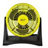 Comfort Zone 8 in. 3-Speed Turbo Desk Fan with Adjustable Head in Lime ...