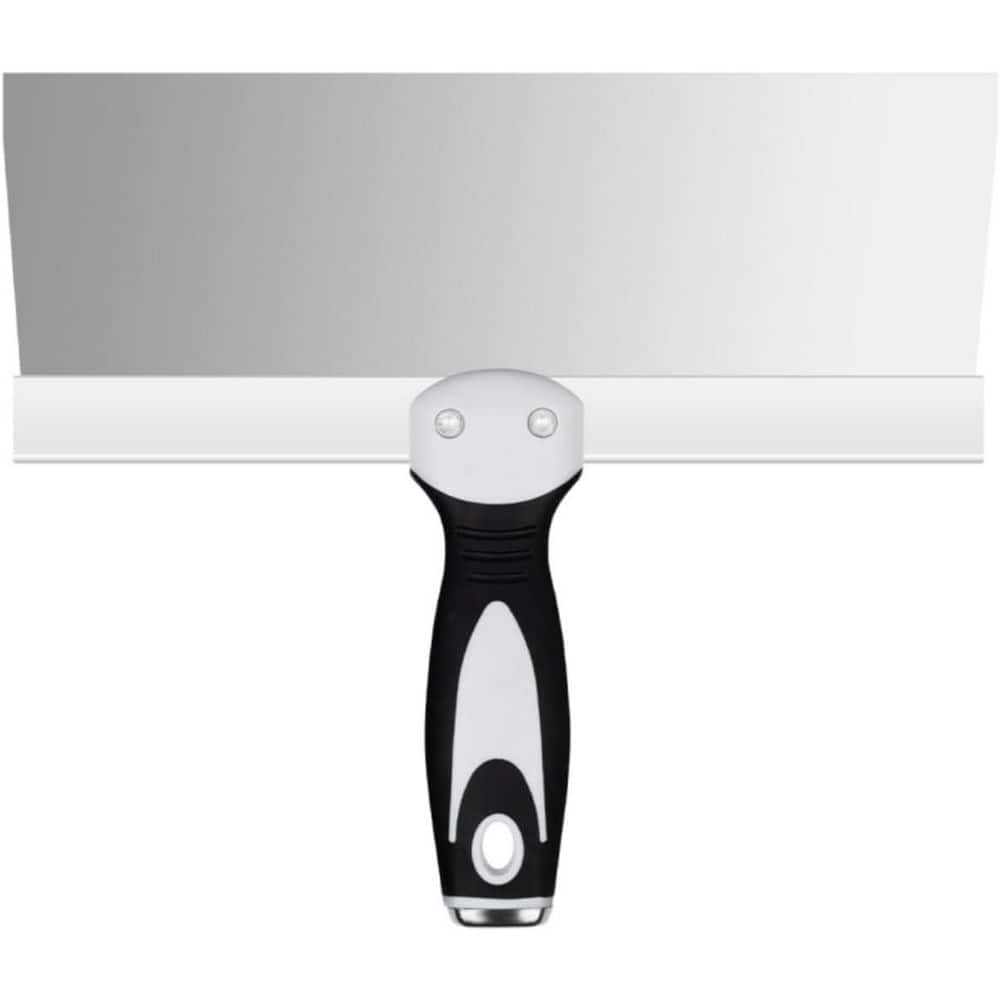 KIWDZFU 10 in. Stainless Steel Joint Taping Knife with Ergonomic Handle ...