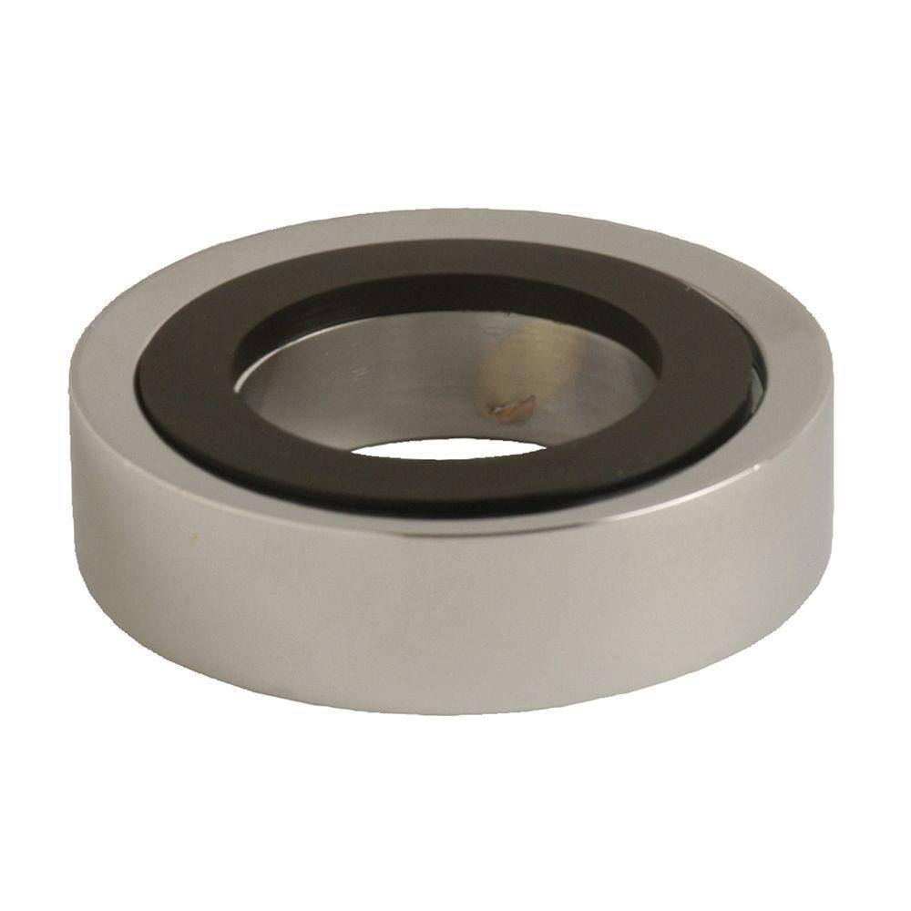 DANCO Decorative 3 in. Mounting Ring in Chrome 89489 - The Home Depot