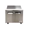 Cooler Depot 36 in. W 7.8 cu. ft. Commercial Mega Food Prep Table ...