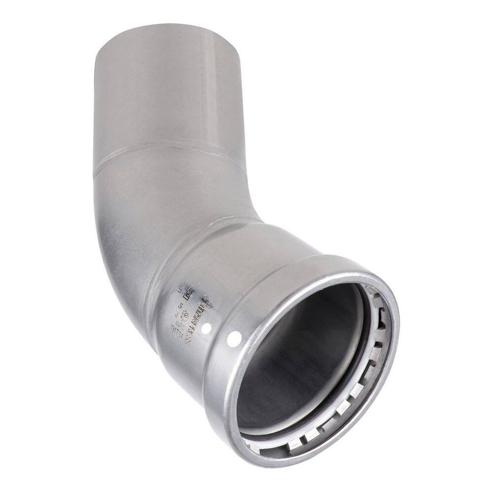 T TITANPRESS 2-1/2 in. Carbon Steel FTG x Press 45° Street Elbow XL FKM ...