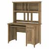 Bush Furniture Salinas 48 in. Small Computer Desk with Hutch MY72408-03 ...