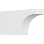 Ekena Millwork 4 in. x 8 in. x 16 in. Standard Crestline Architectural ...