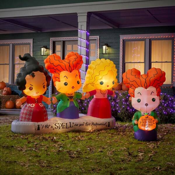 NIB// Disney's Hocus Pocus x Sanderson Sisters Airblown Inflatable, 3.5 ...