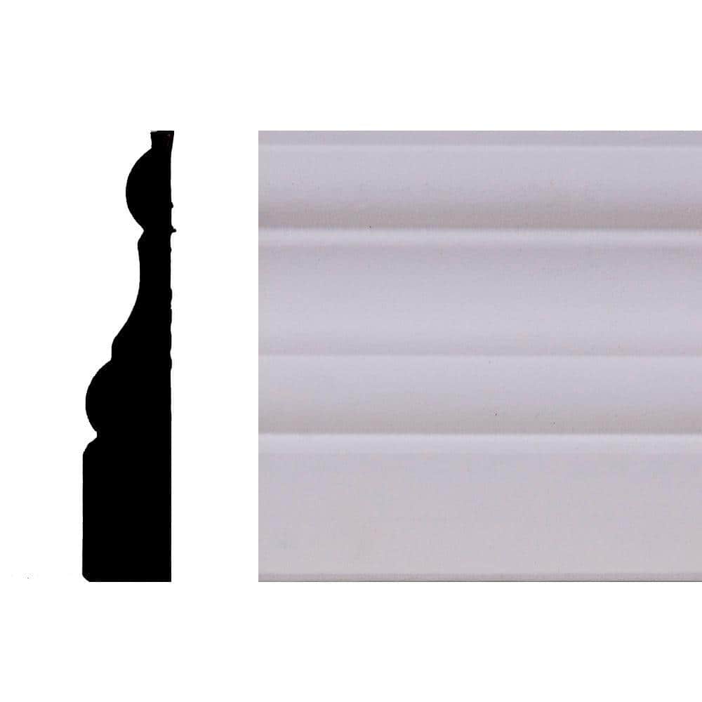 Builder's Choice OP411 11/16 in. x 3 in. Primed MDF Casing HDFB411 ...
