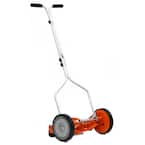 American Lawn Mower Company 14 in. 4-Blade Manual Walk Behind Reel Lawn ...