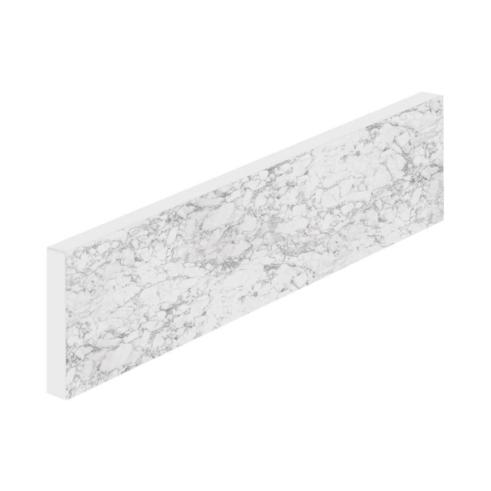 Thinscape 24.5 in. D L x 4 in. D Engineered Composite Countertop ...