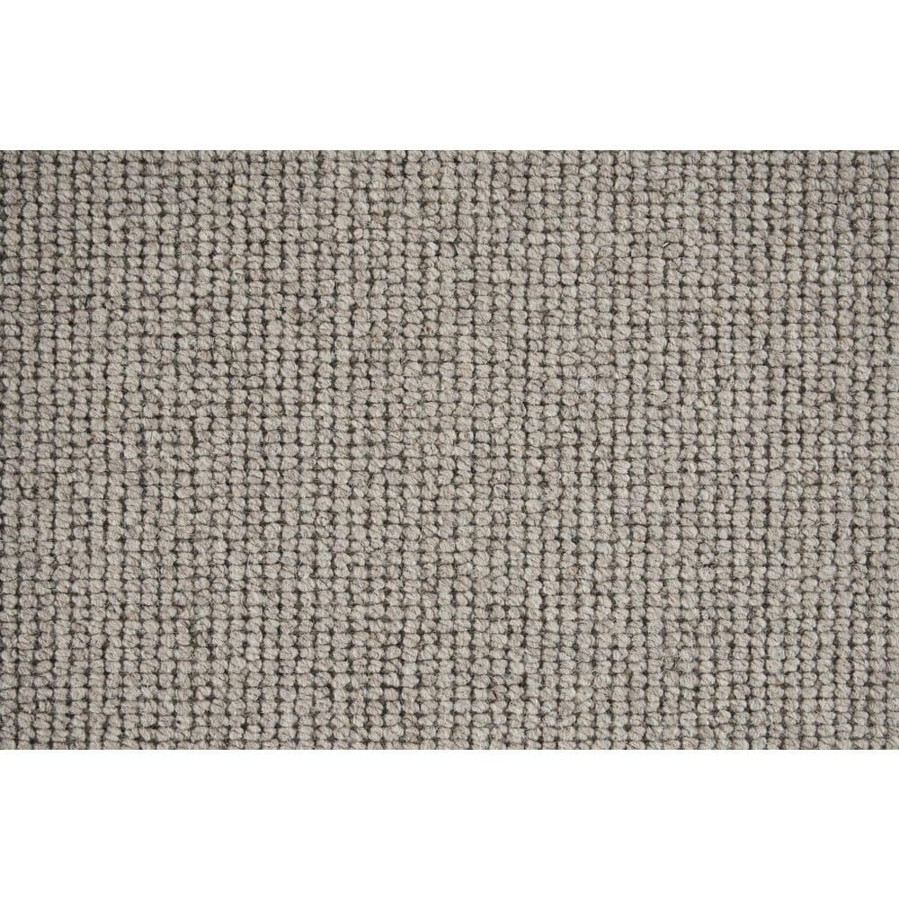 Natural Harmony Quintessence - Color Greystone Loop Custom Area Rug ...