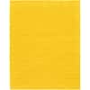 Unique Loom Solid Shag Tuscan Sun Yellow 10' 0 x 13' 0 Area Rug 3127879 ...