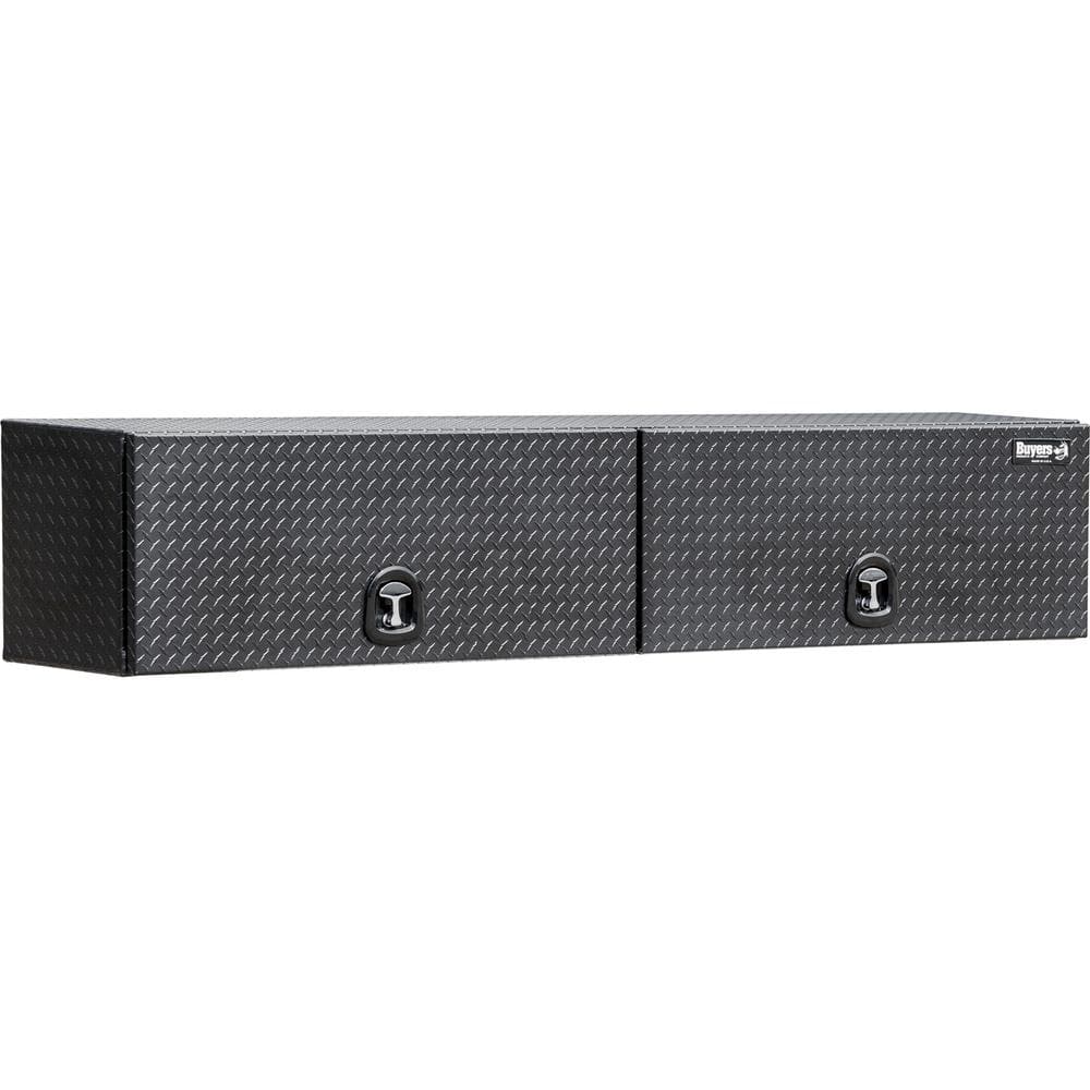 BUYERS PRODUCTS 18 in. x 16 in. x 90 in. Matte Black Diamond Tread ...