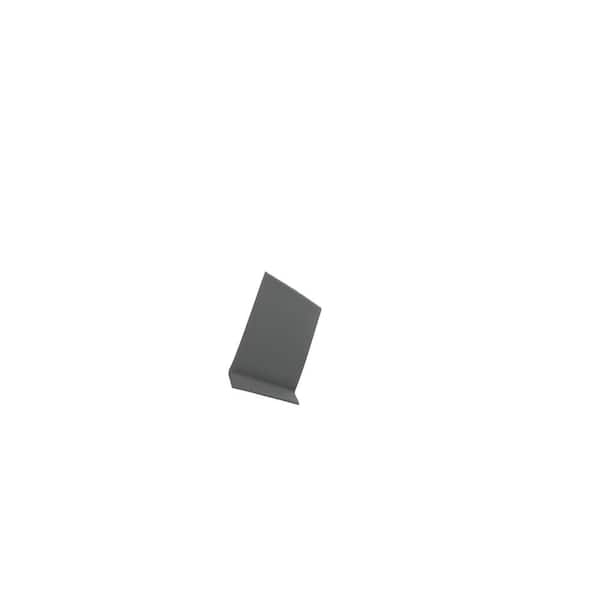 ROPPE Vinyl Wallbase Dark Gray 0.080 in. T x 4 in. W x 48 in. L Dryback ...