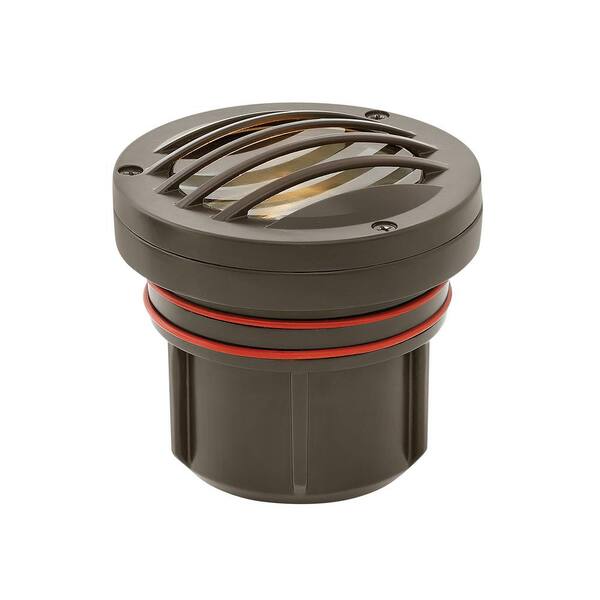 HINKLEY Low Voltage Bronze In Ground Weather Resistant Well light with ...