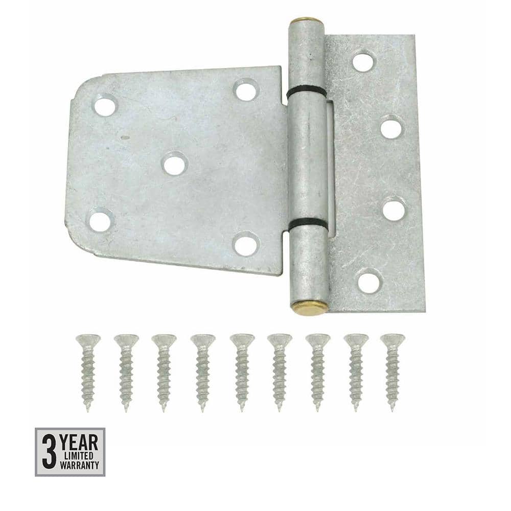 Reviews for Everbilt 3-1/2 in. Standard Galvanized Heavy-Duty Tee Hinge ...