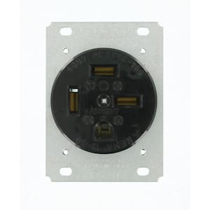 AC WORKS 50 Amp 250-Volt Outdoor CS8269 3-Wire Single Locking ...