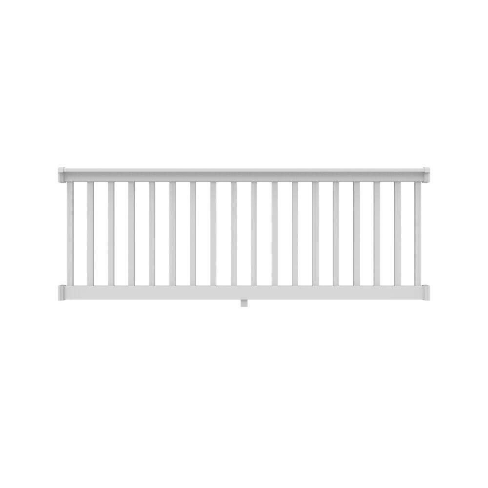 RDI Finyl Line 8 ft. x 36 in. H - T-Top Level Rail Kit, White 73019652 ...