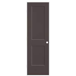 Masonite 24 in. x 80 in. 3-Panel Winslow Right-Hand Solid Core Willow ...