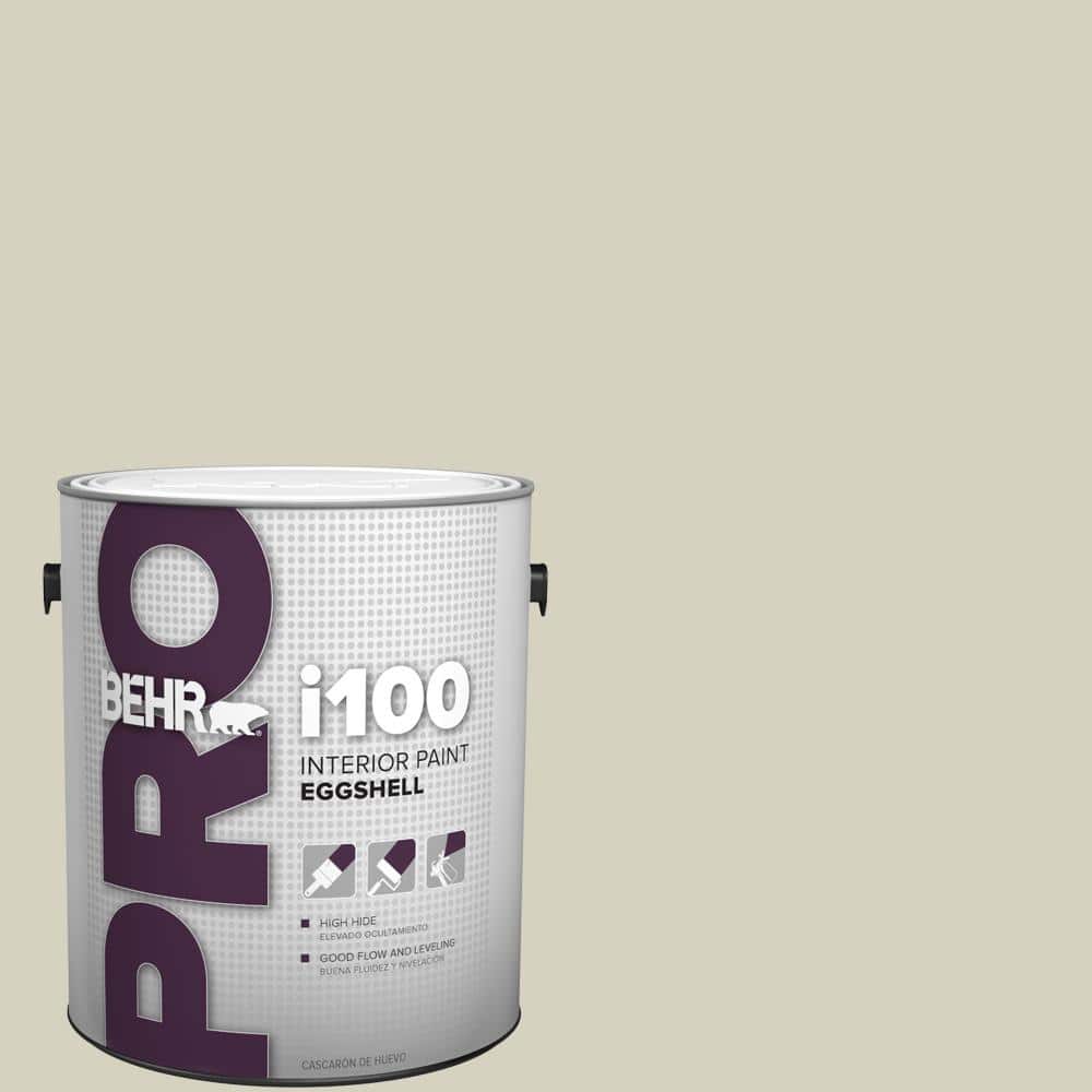 BEHR PRO 1 gal. #PPF-14 Traditional Tan Eggshell Interior Paint PR13001 ...