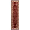 Home Decorators Collection Claire Red/Beige 2 ft. x 7 ft. Indoor Runner ...